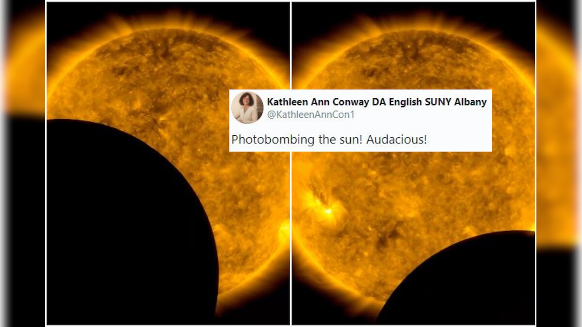 Moon Blocks NASA's Sun Visual in Biggest Photobombing Moment, Twitter ...