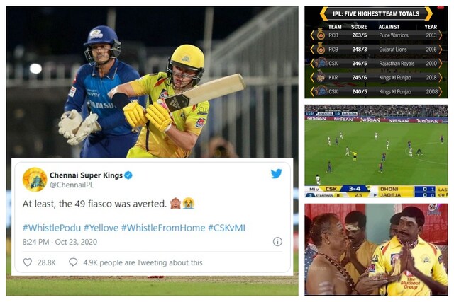 CSK Brutally Troll RCB by Averting the '49 Fiasco' After Crushing ...