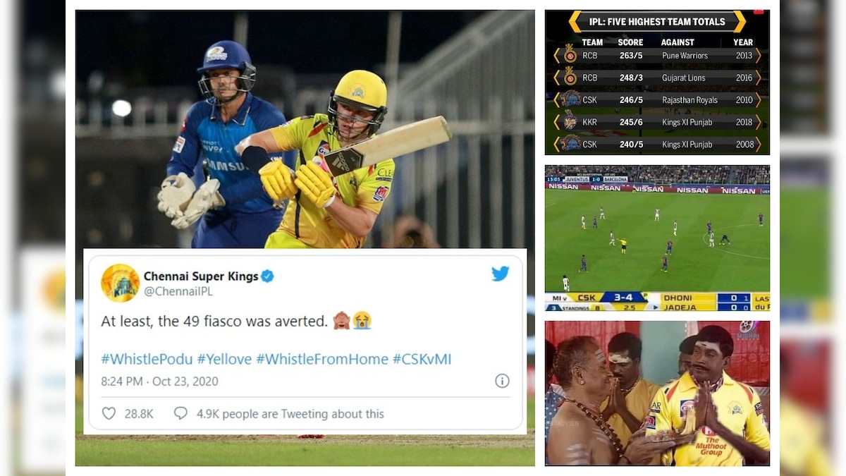 CSK Brutally Troll RCB by Averting the '49 Fiasco' After Crushing ...