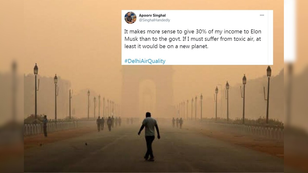 Twitter is 'Chock-a-block' With Pollution Puns as Delhi Chokes on Poor ...