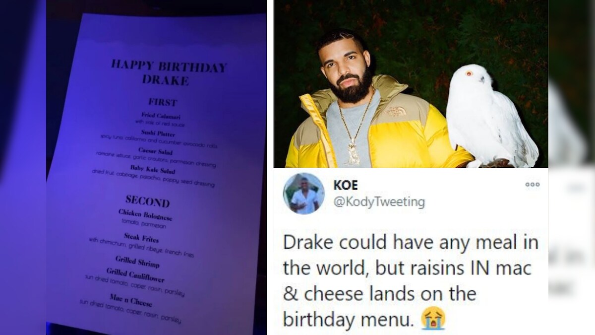 Did Drake Serve Mac n Cheese with Raisins in His Birthday Party? Fans ...
