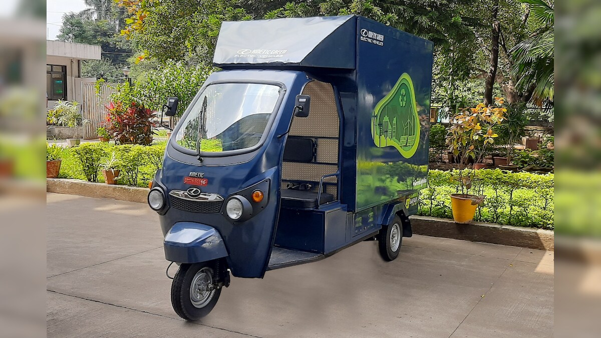 Kinetic Safar Jumbo 1-Ton Electric Three Wheeler With 120-Km Range ...