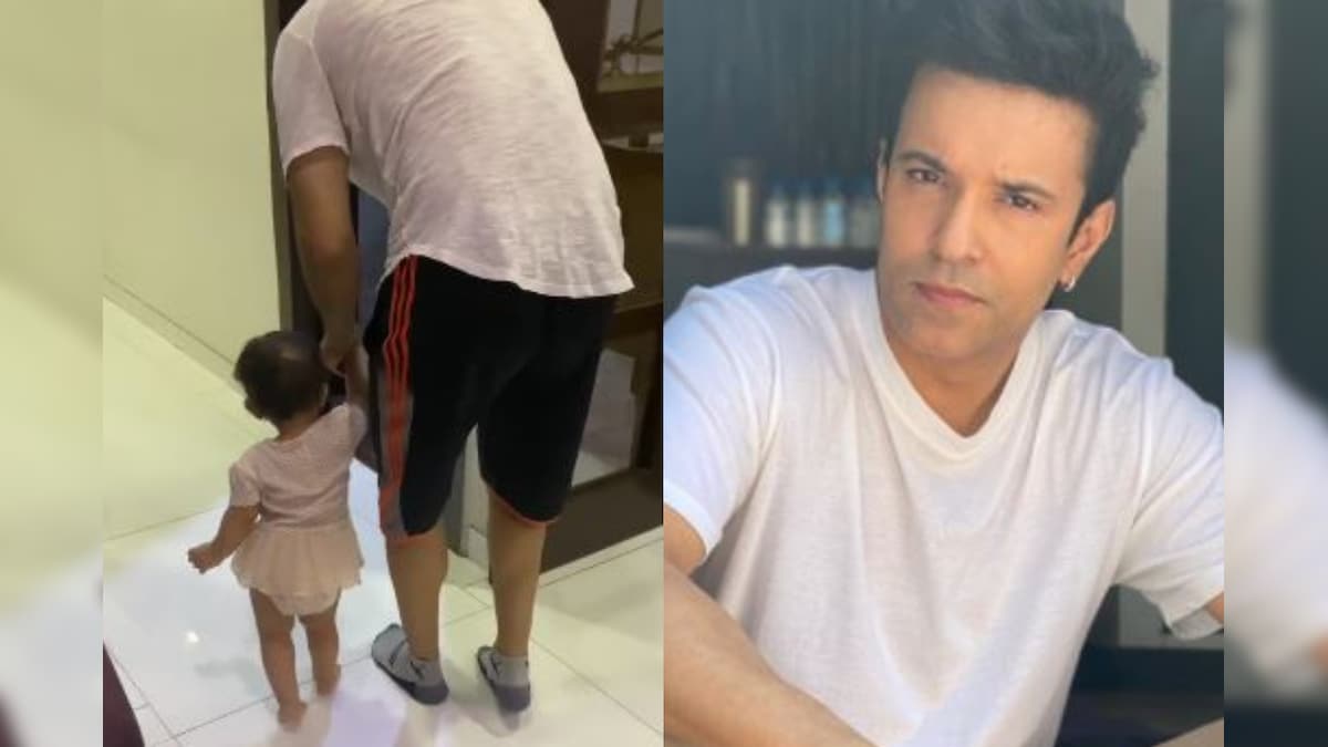 Aamir Ali's Daughter Arya Takes Her First Steps, Actor Shares Cute ...