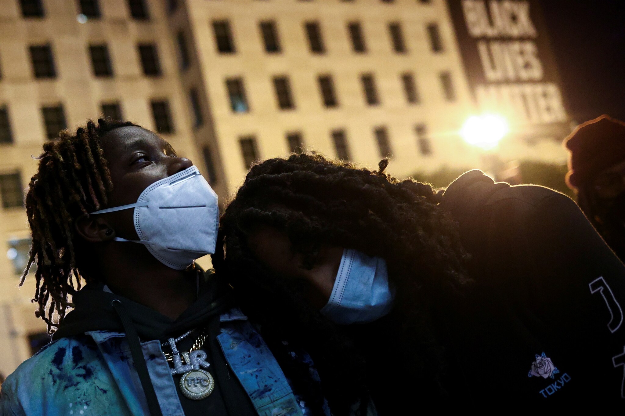 In Photos: 'Black Lives Matter' Protesters Take to Streets Near White ...