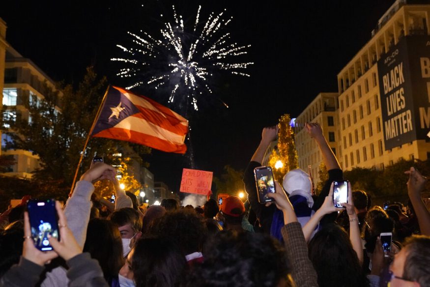Fireworks Erupt in the Streets as Americans Celebrate Biden-Harris Win