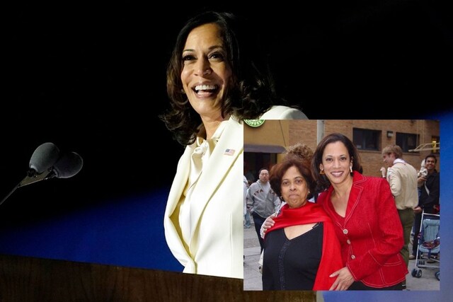 'She Believed in America': Kamala Harris Remembers Mother While ...