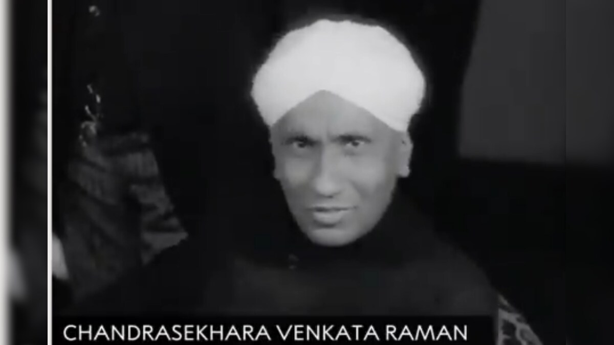 WATCH: Rare Clip of Physics Genius Sir C V Raman in Sweden to Receive ...