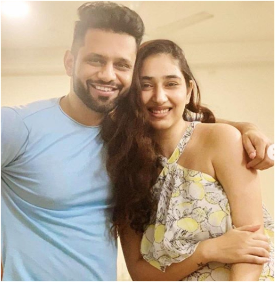 In Pics: Singer Rahul Vaidya and Actress Disha Parmar's Cute Love Story ...