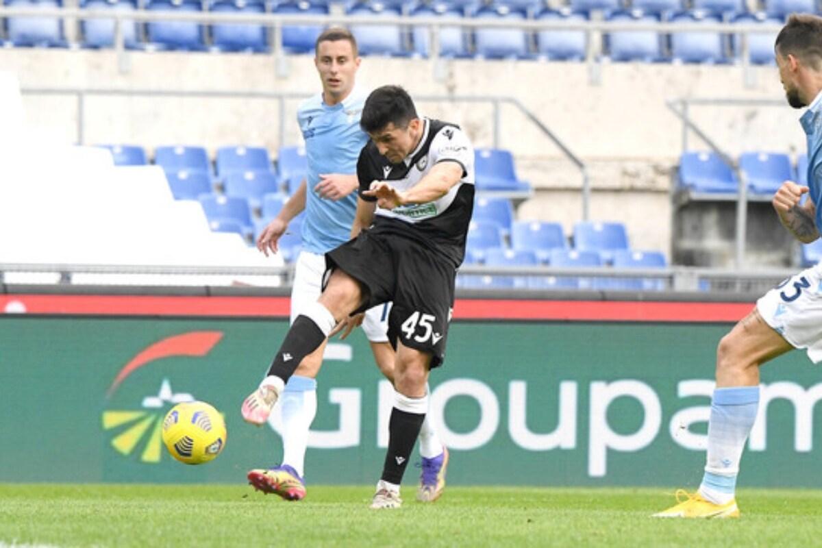 Udinese's Forestieri Scores 2nd Serie A Goal 13 Years after His 1st