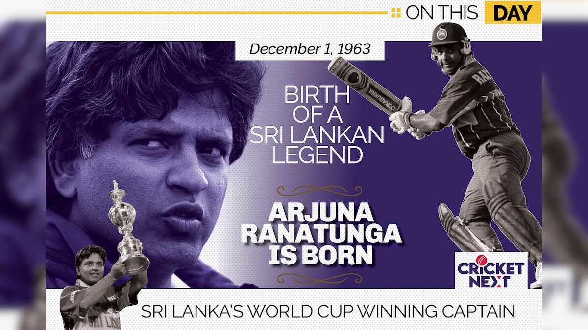On This Day, December 1, 1963: Birth of Arjuna Ranatunga - Sri Lanka's ...
