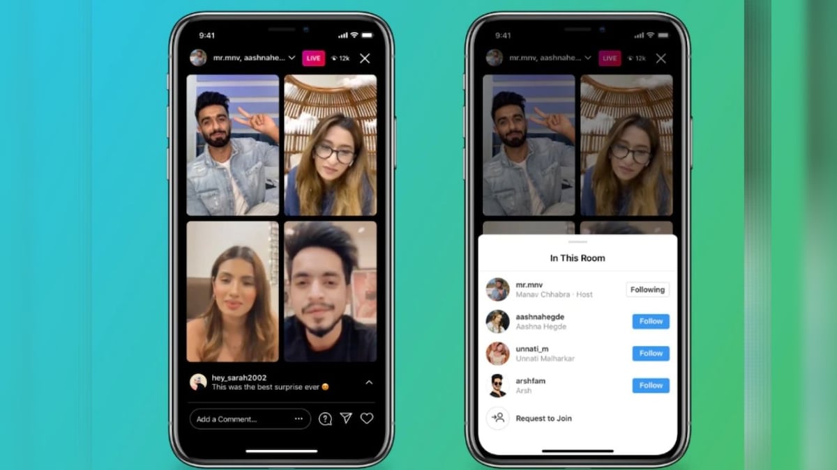 Instagram Users Can Now Go Live With 3 Guests via Live Rooms, Here's ...