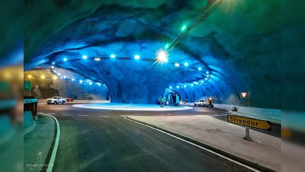 Watch: Incredible Jellyfish-shaped Underwater Roundabout on Faroe ...