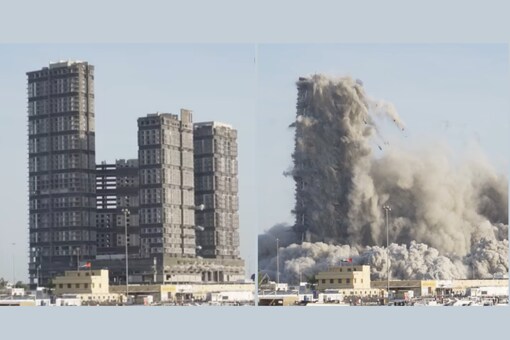 WATCH: 144-Storey UAE Building Demolished in 10 Seconds, Sets New ...