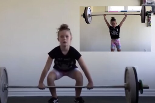 7-Year-Old in Canada Dubbed as 'Strongest Girl Ever' after She Nails 80 Kg Deadlifts - News18