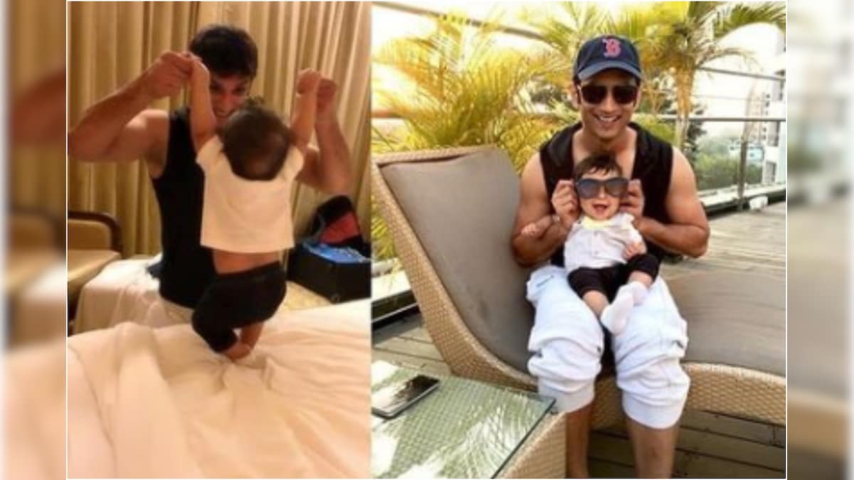 Sushant Singh Rajput is All Smiles in Throwback Pics with Baby Nephew