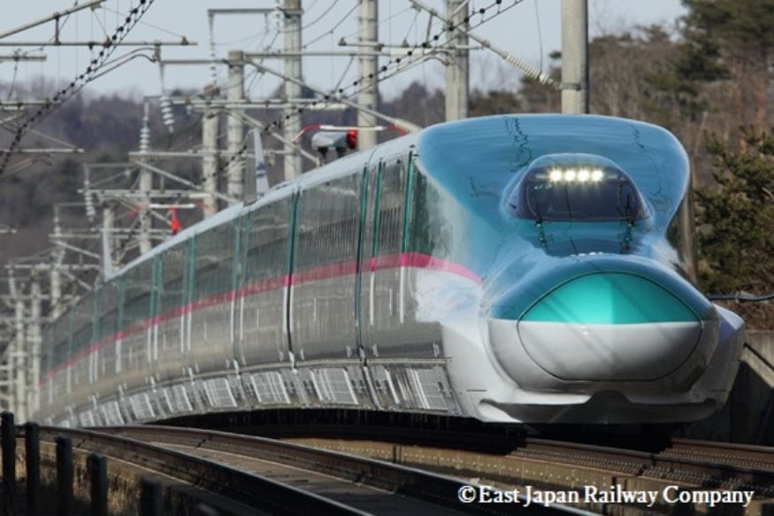 E5 Series Shinkansen: First Photos of Mumbai-Ahmedabad Bullet Train ...