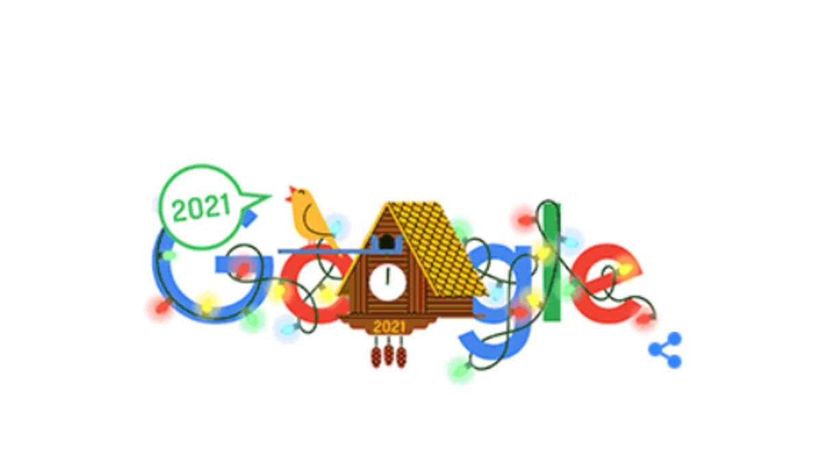 Google Doodle Celebrates January 1 New Year's Day: As Clock Strikes ...