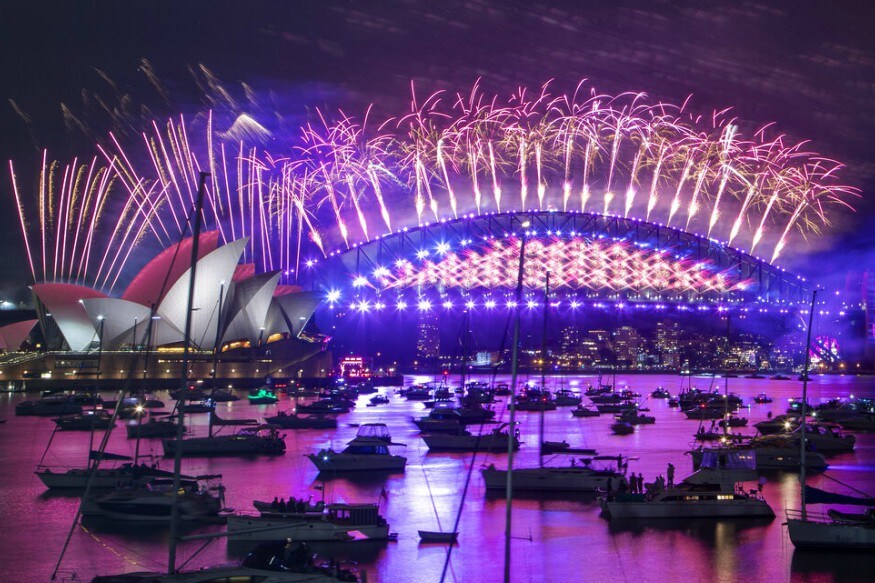 In Pics: New Year's Eve Celebrations Around the World - News18