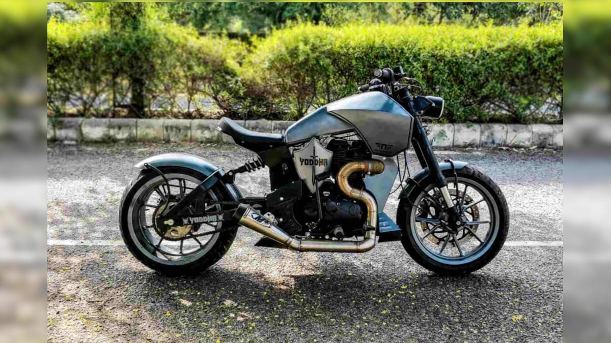 This Royal Enfield Thunderbird 350 Modified Into a Bobber is ...