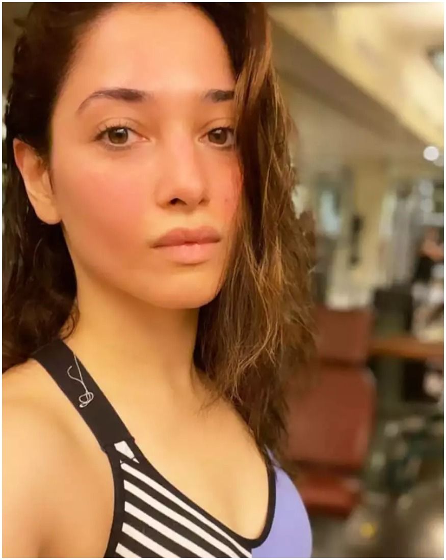 Tamannaah Bhatia's Workout Pictures Sends the Internet Into Meltdown ...