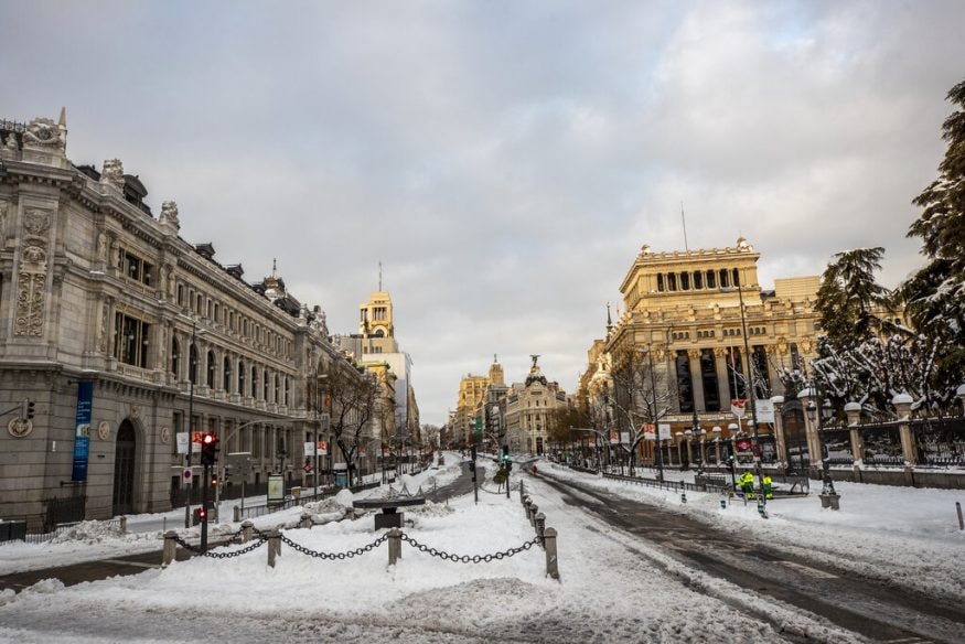 Heavy Snowfall Dips Mercury Level in Spain to Its Lowest in 20 Years ...