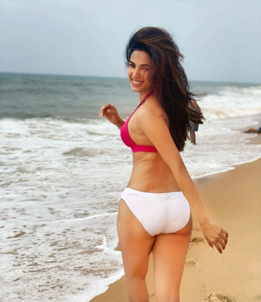 Sonal Chauhan Aces Her Vacation Style In Bikini Crochet Dress And Hot
