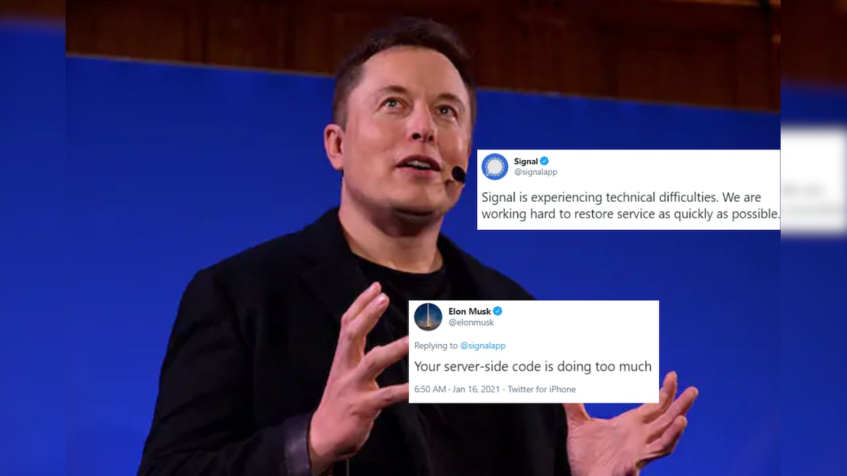 Signal Faced Outage Due to Millions of New Users and Elon Musk Was ...