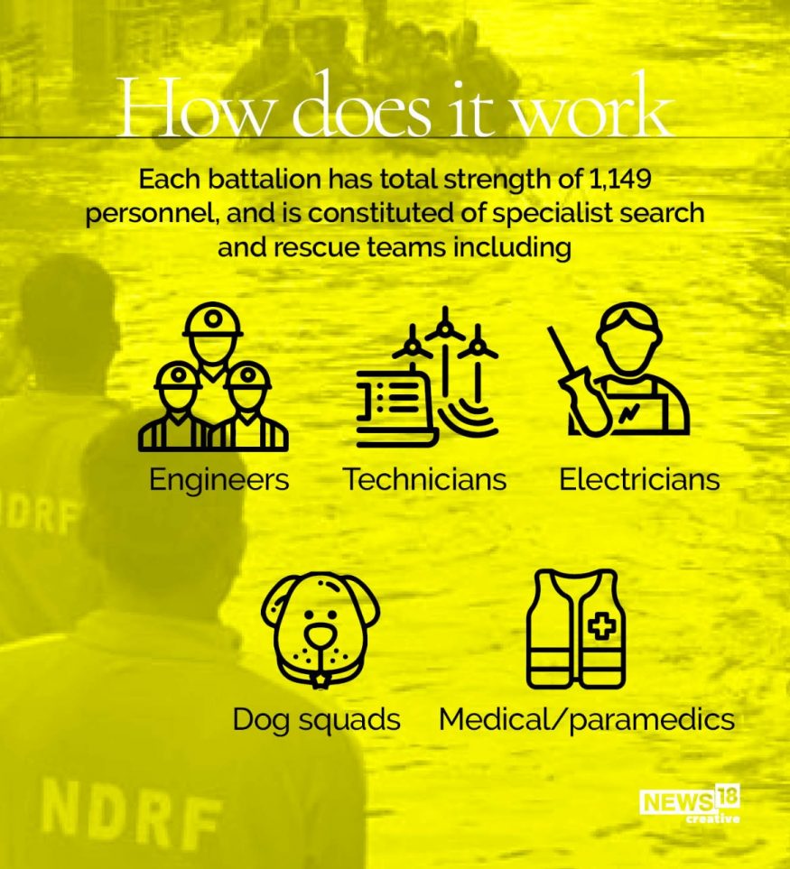 Explainer: Things To Know About National Disaster Management Force (NDRF)