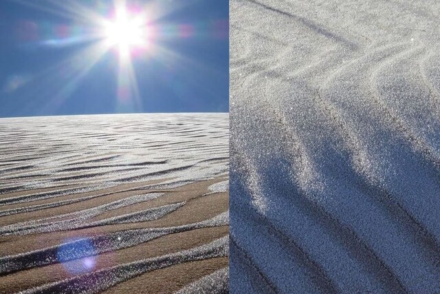 Sahara Desert Gets Covered in Snow in Rare Incident. But This is Not ...