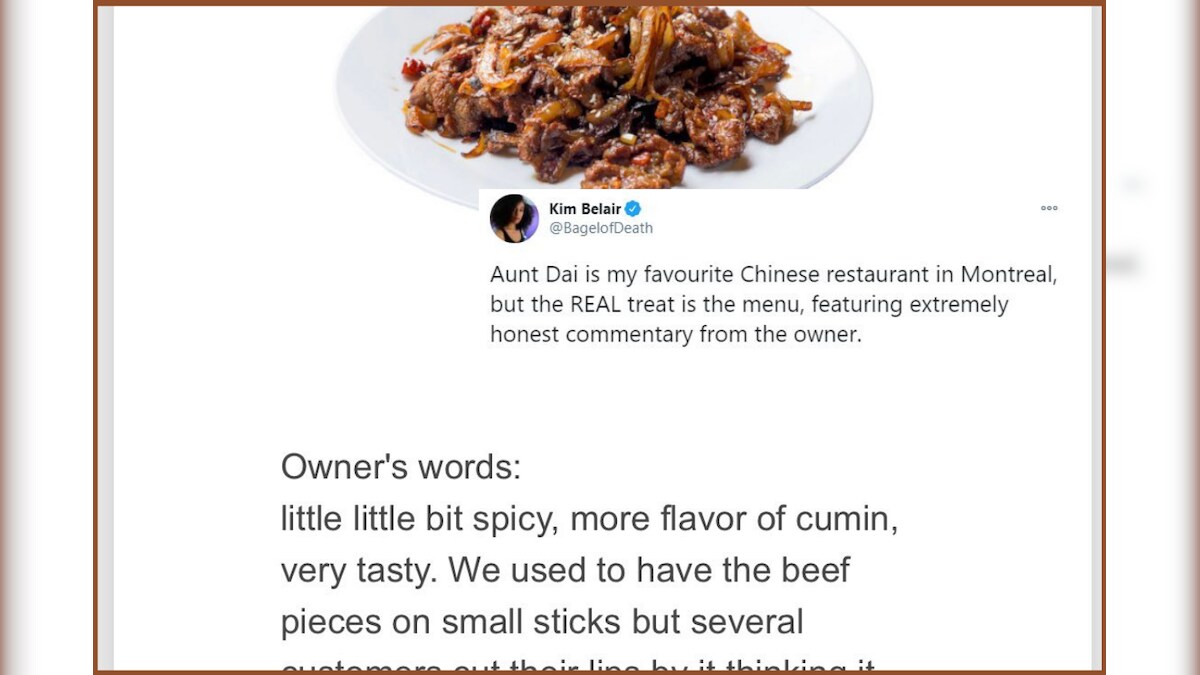 This Chinese Restaurant is Going Viral for its Hilariously Sarcastic Menu