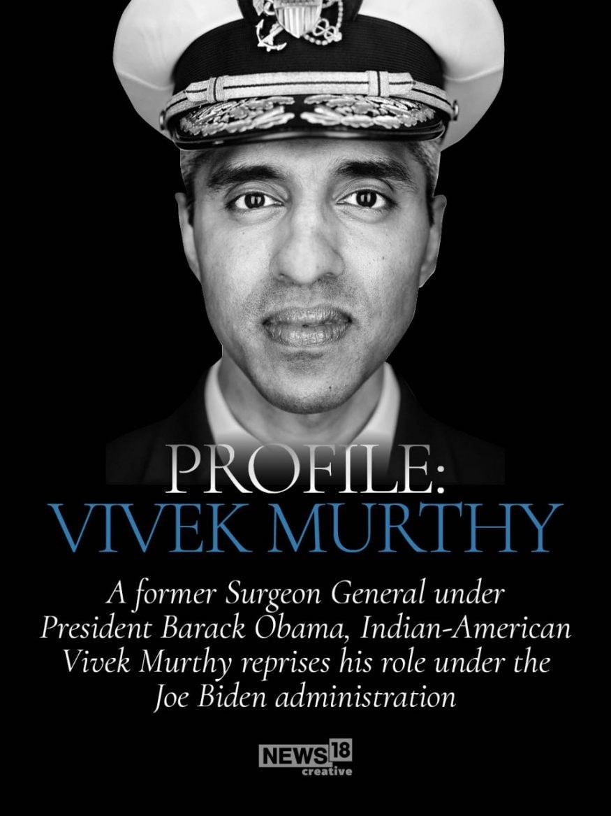 Vivek Murthy: Meet The Indian-American US Surgeon General In Team Biden ...