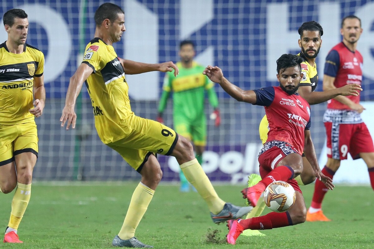 ISL 2020-21: Jamshedpur FC Hold Hyderabad FC to 0-0 Draw, In Pics - News18