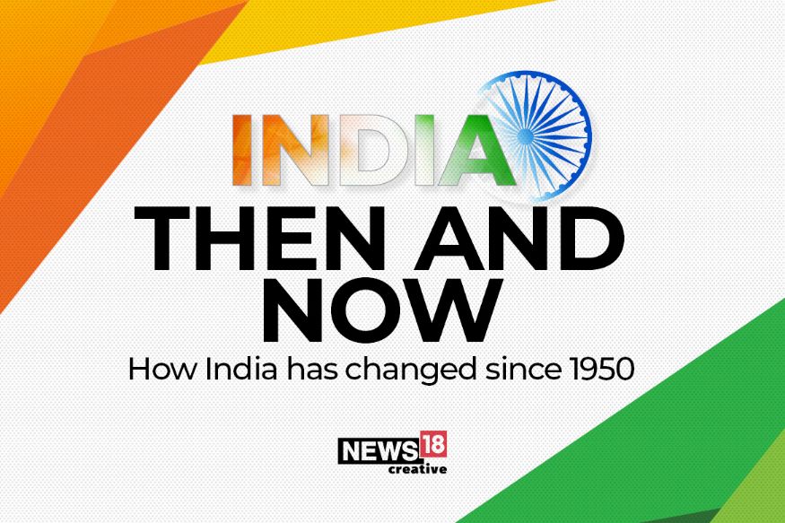 Republic Day 2021: How India Has Changed Since 1950 - In Pics - News18