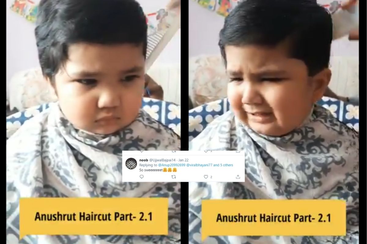 Kid's Furious Reaction at Haircut 2.0: Viral Video of Angry Little Boy ...