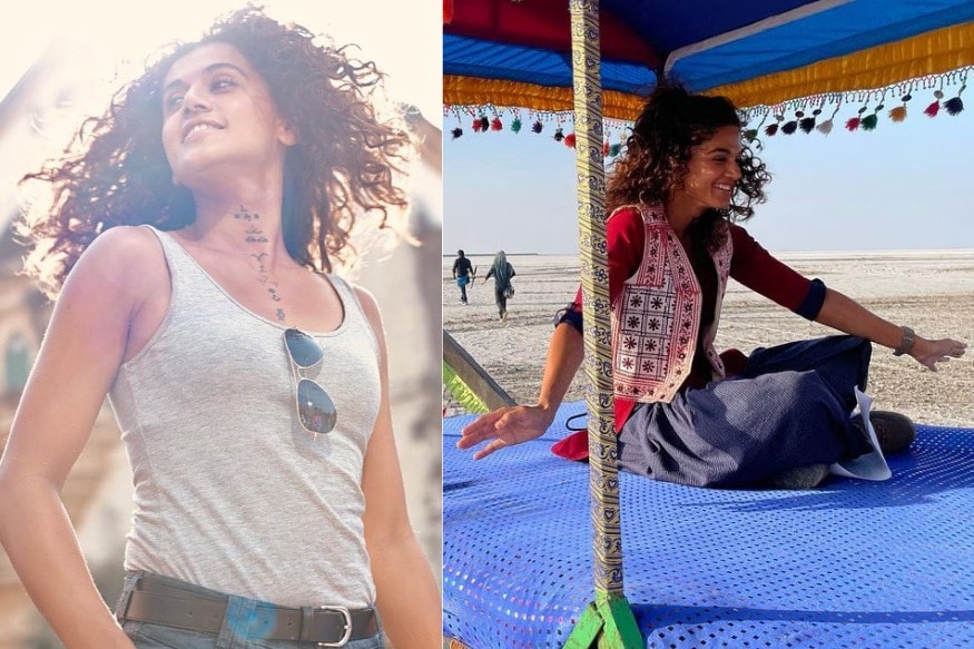 Taapsee Pannu Completes Rashmi Rocket, Shares Happy Pictures From the ...