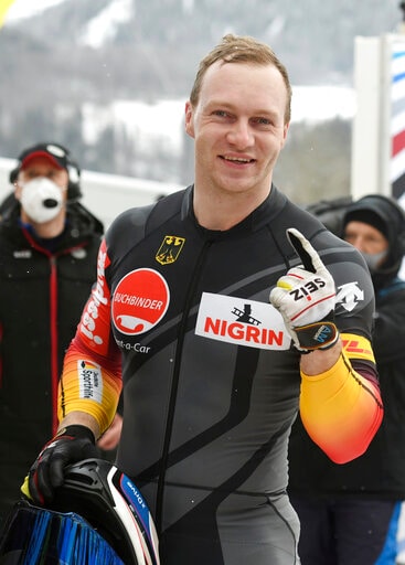 Germany's Friedrich Clinches 2-man World Cup Bobsled Title