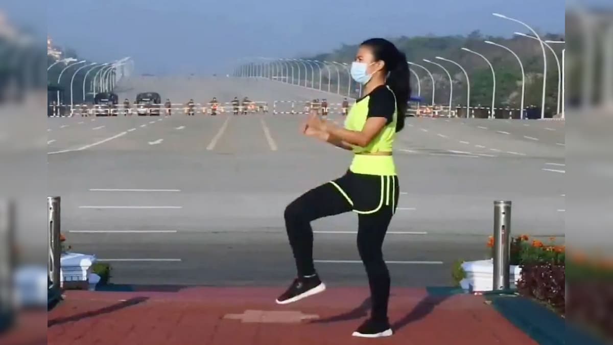Viral Video: Myanmar Aerobics Instructor Does Her Workout Routine as ...