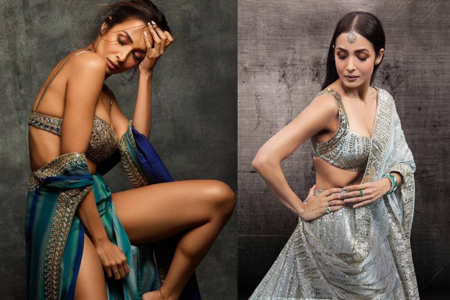 Malaika Arora Looks Sexy In Traditional Avatar Nails Ethnic Fashion