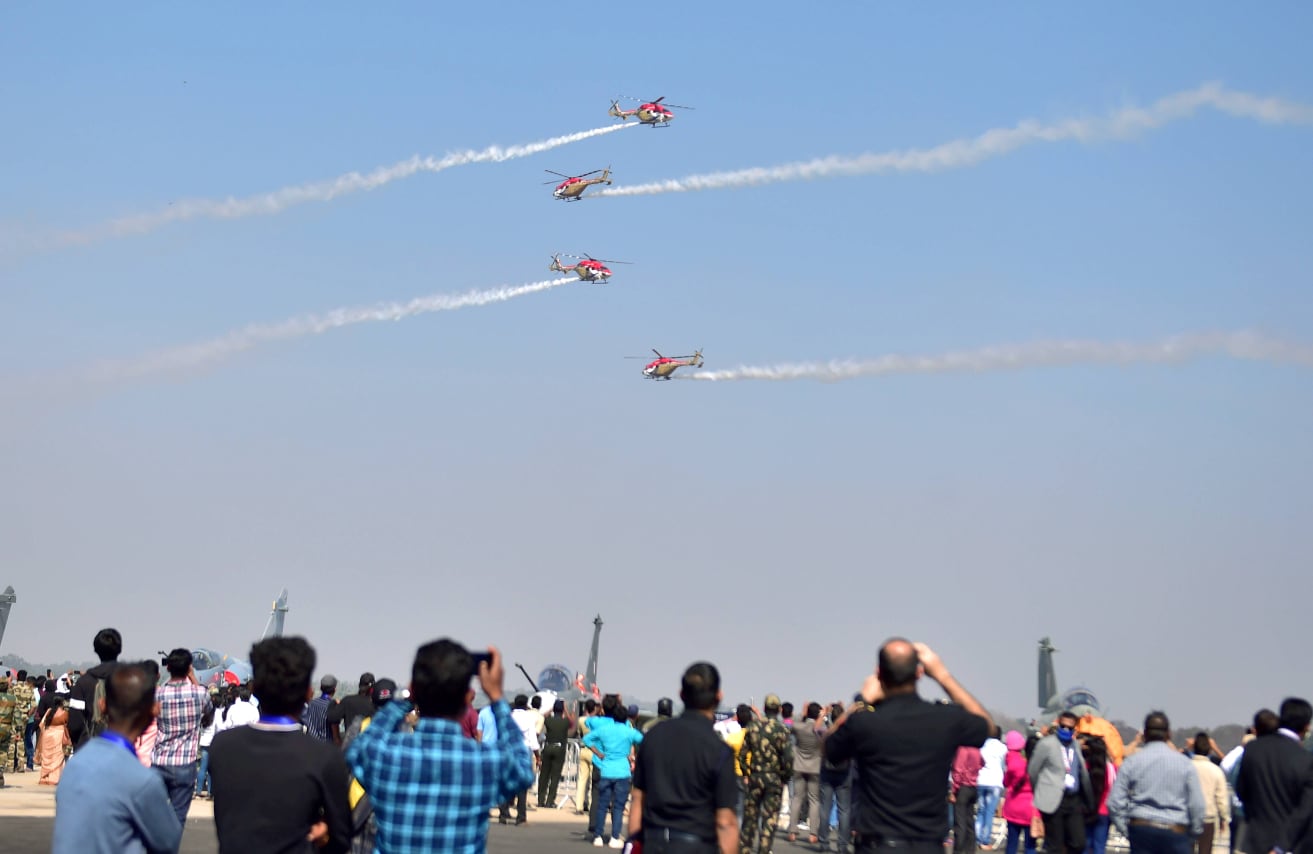 Aero India 2021: Photos Of Jets Roaring In The Sky On Day 3 Of ...