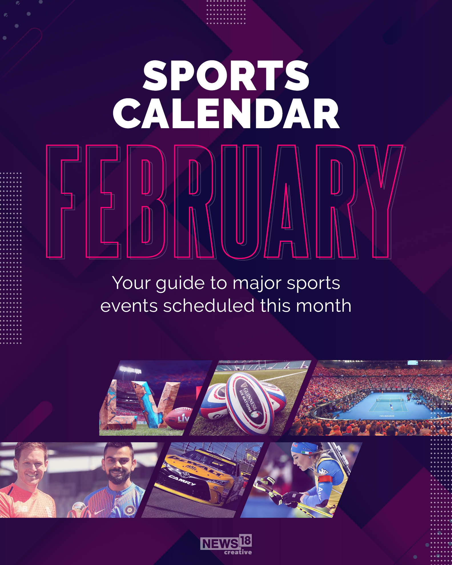 Sports Calendar February: What to Watch This Month - News18