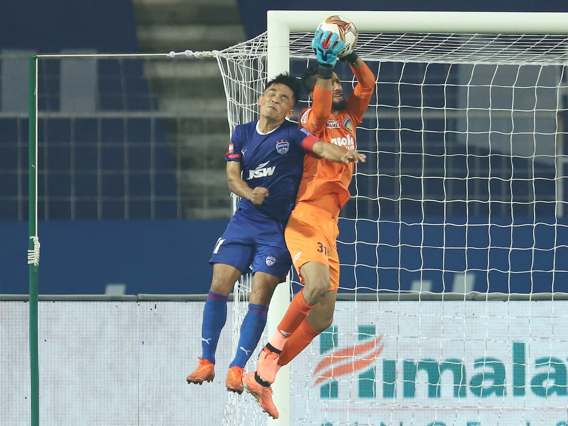ISL 2020-21: Bengaluru Fc vs Chennaiyin FC Ends Goalless, In Pics - News18