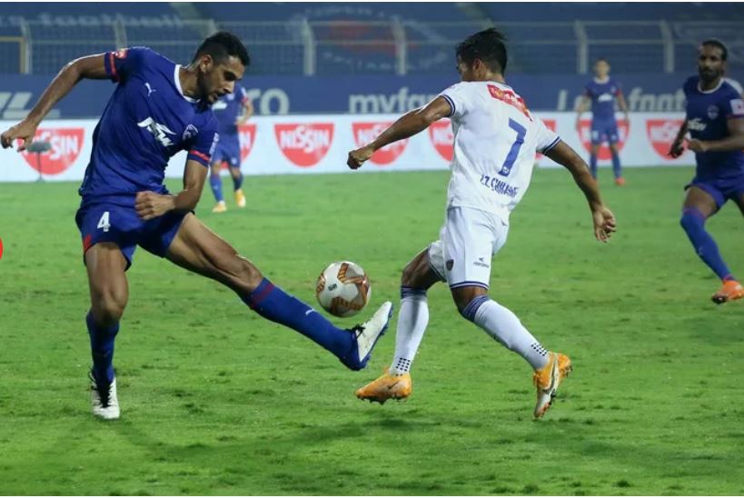 ISL 2020-21: Bengaluru Fc vs Chennaiyin FC Ends Goalless, In Pics