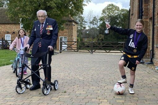 Legacy of Veteran Captain Tom Moore Carried on By 11-Year-Old Soccer ...