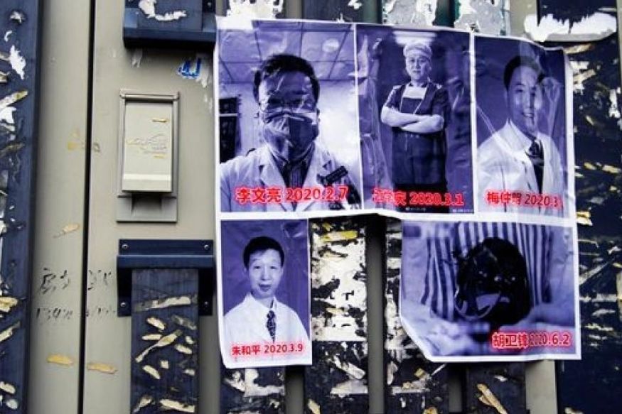 Wuhan Residents Honour Covid-19 'Whistleblower' Doctor Li Wenliang a ...