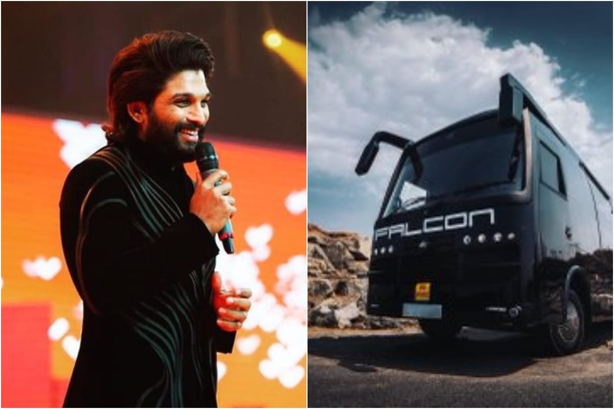 In Pics: Inside Allu Arjun's Swanky Vanity Van Named 'Falcon' - News18