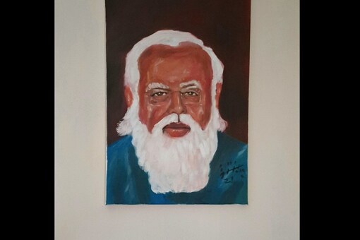 'Wonderful Gesture': Afghan Artist Paints PM Modi's Portrait to Wish ...