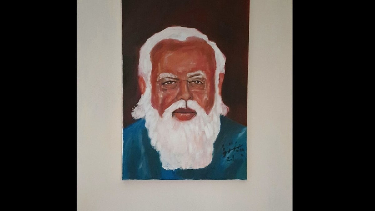 'Wonderful Gesture': Afghan Artist Paints PM Modi's Portrait to Wish ...