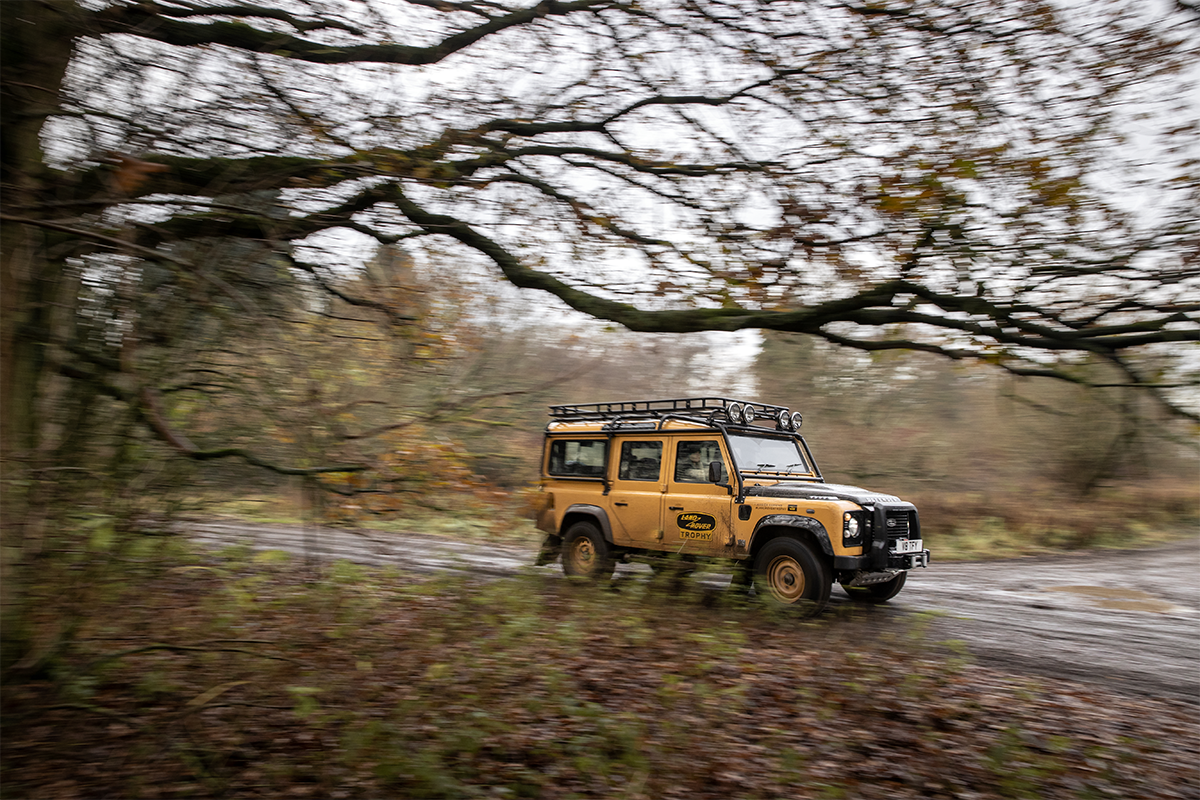 In Pics: Land Rover Classic Defender Works V8 Trophy Detailed Image ...