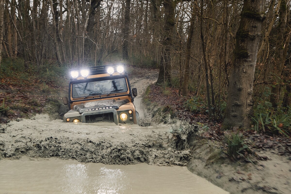 In Pics: Land Rover Classic Defender Works V8 Trophy Detailed Image ...