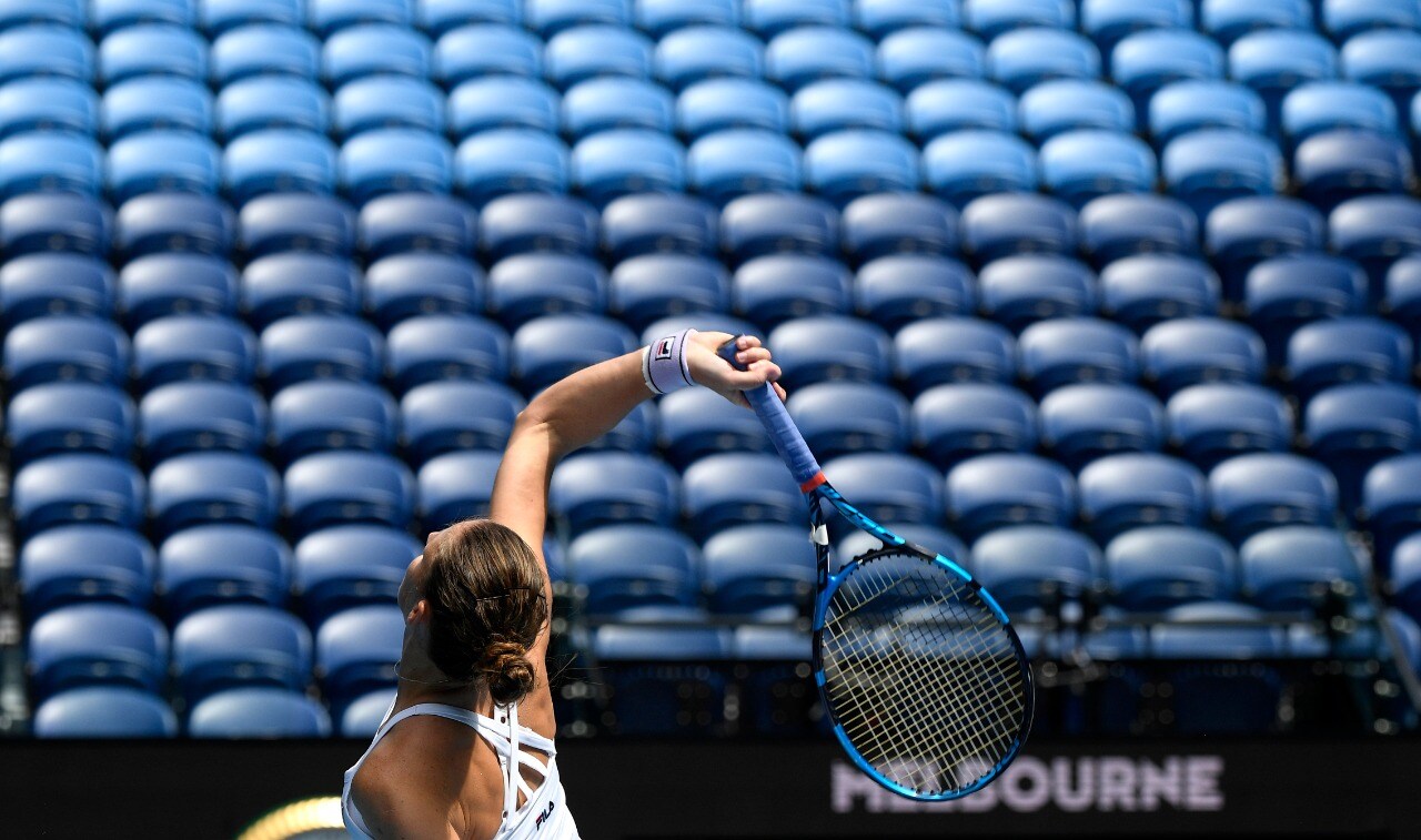 Australian Open 2021: Play Goes on Sans Fans in Stands | In Pics - News18